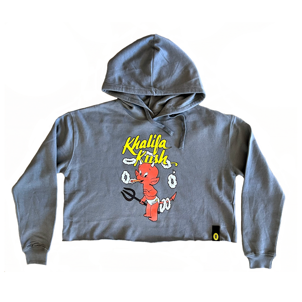 Lil Devil Crop Top Hoodie