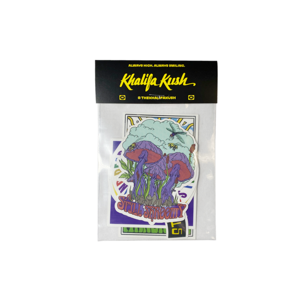 Khalifa Kush Store | Sticker Pack | Shop Now